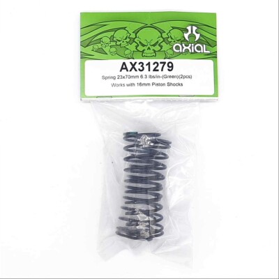 Axial AX31279 Spring 23x70mm 6.3 lbs/in Green (2) : Yeti XL | eBay