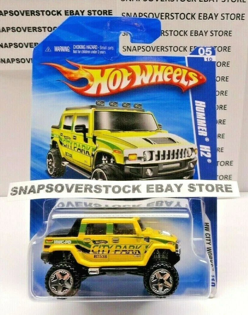 Hummer H2 Yellow With Rims