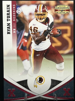 RYAN TORAIN 2011 Panini Gridiron Gear 01/25 Platinum X's Washington ...