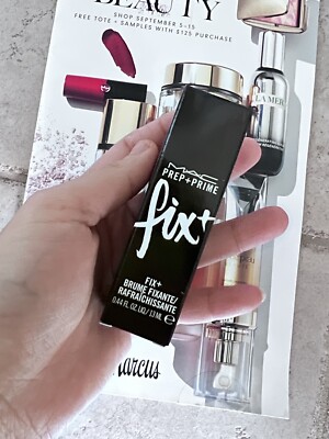 MAC Fix Plus Skin Refresher Finishing Mist Spray .44oz Travel Mini NIB ...