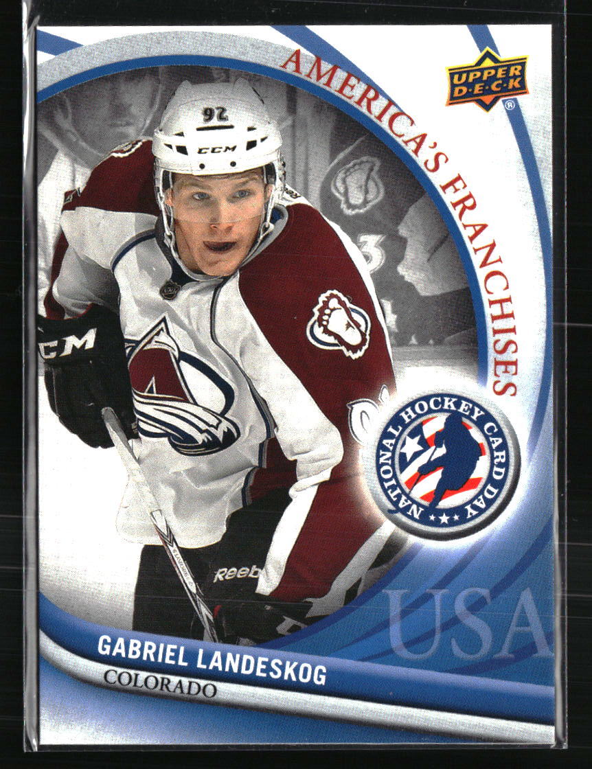 2012 Upper Deck National Hockey Card Day - American Gabriel Landeskog ...