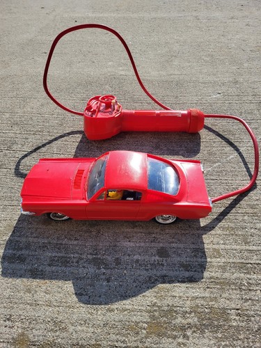 Vintage 1960s Ford Mustang by Cragstan-Tethered Remote Control Car | eBay
