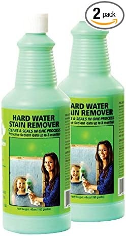 Bio-Clean Hard Water Stain Remover 40oz - Cleans & Seal in One Process ...