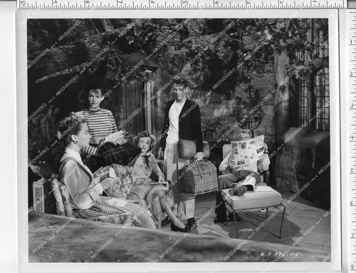 o98726 1948 orig photo Alexander Knox, Susan Peters, Phyllis Thaxter ...
