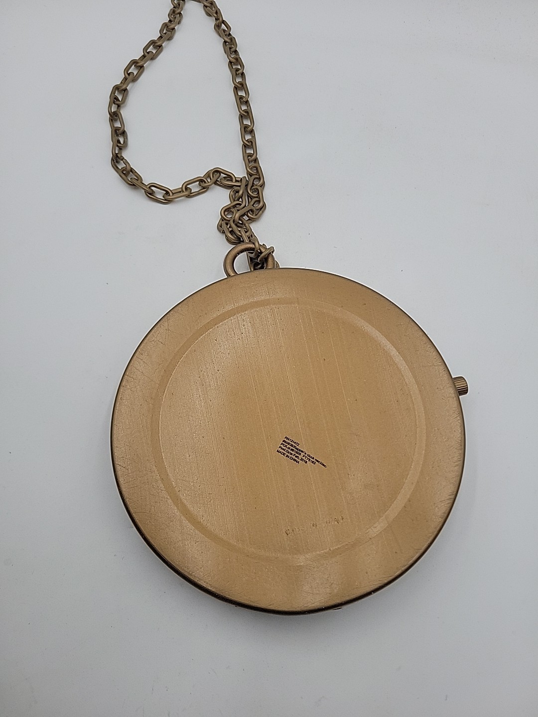 Clock Necklace Clock Neck Chain Punk Hip Hop Rapper Halloween Costume ...