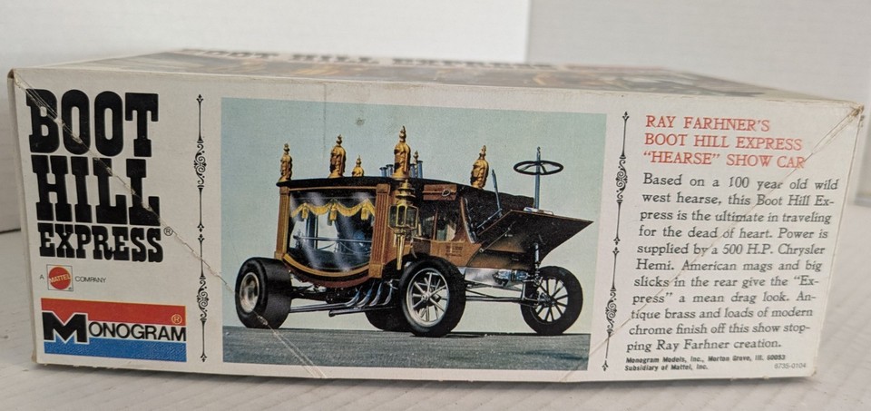 Monogram Boot Hill Express Custom Hotrod kit 1/24 scale - 1967 | eBay