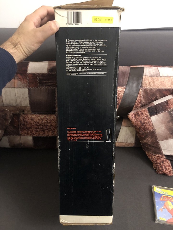 + RARE Thomson To 7 Box Cobra Loriciels No Amstrad Amiga Ibm Ere ...