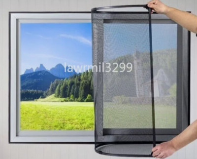 Magnetic Window Insect Screen Mesh Net Fly Mosquito Bug Netting Moth ...