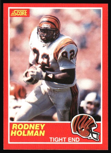 1989 Score Rodney Holman Rookie #140 Cincinnati Bengals | eBay
