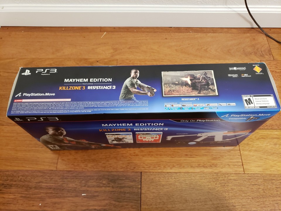 Mayhem Edition (Resistance 3 + Killzone 3) Sony Playstation 3 w ...