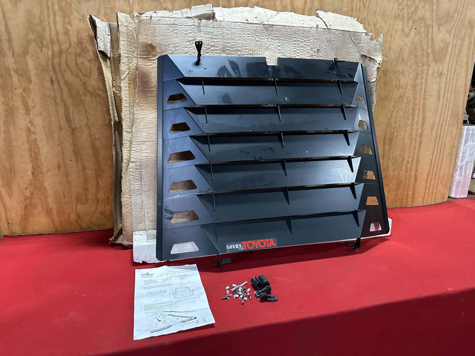 NOS TOYOTA REAR HATCH WINDOW LOUVER KIT SHADOW | eBay