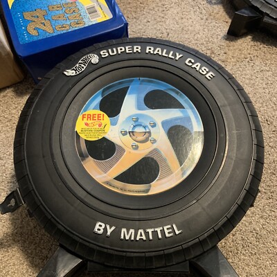 mattel hot wheels super rally case 1993 car storage vintage nostalgia ...