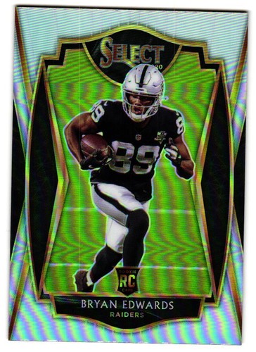 2020 Panini Select Bryan Edwards #176 Silver Prizm SN | eBay