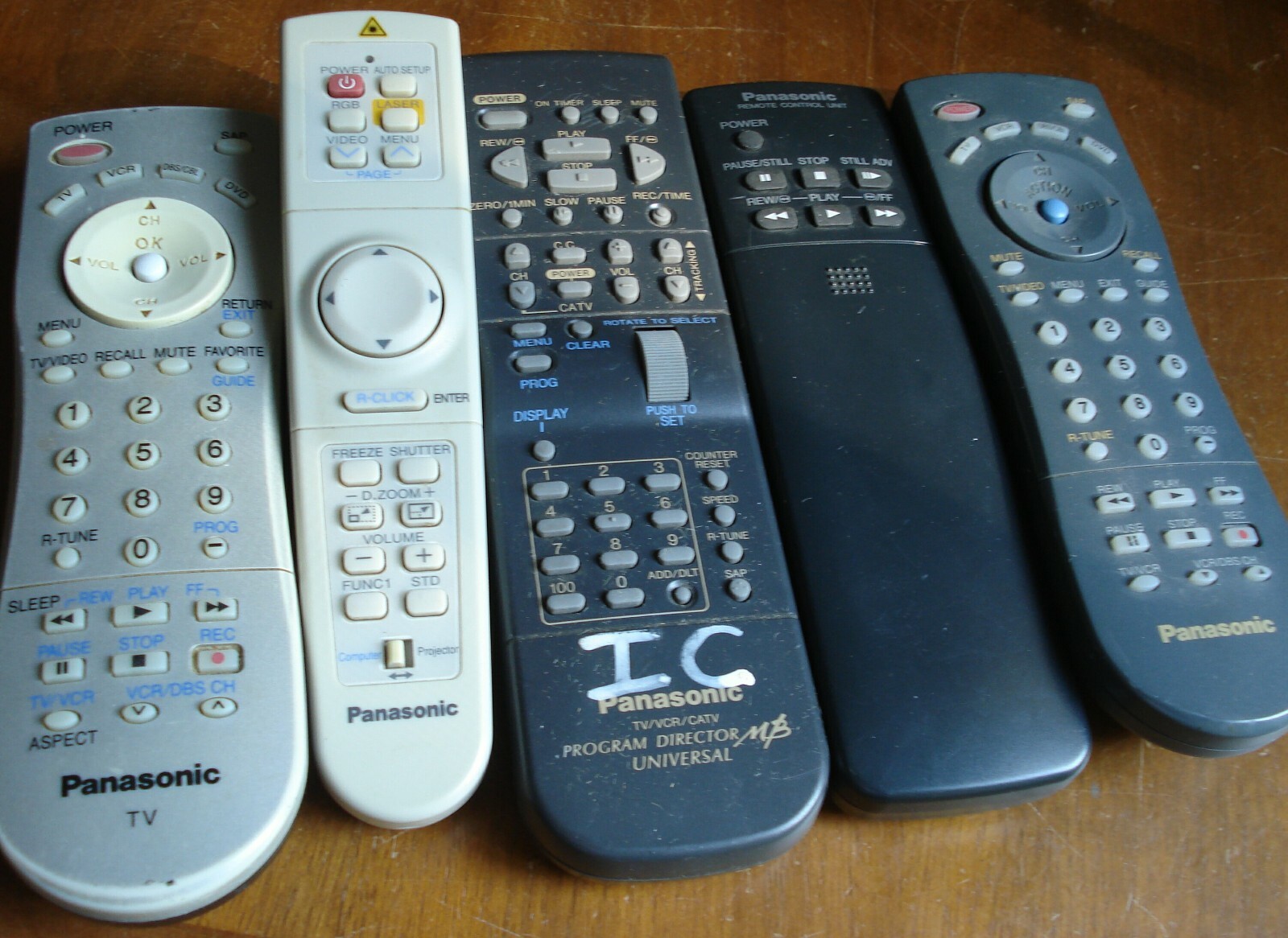 Panasonic TV Projector Remote Video Multi CHOICE KX-DP602R DP600 DP700 ...