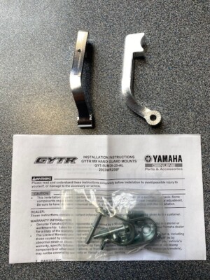 YAMAHA GYTR MX HAND GUARD BRUSH DEFLECTOR MOUNTS MX YZ/WR GYT-5UM26-20 ...