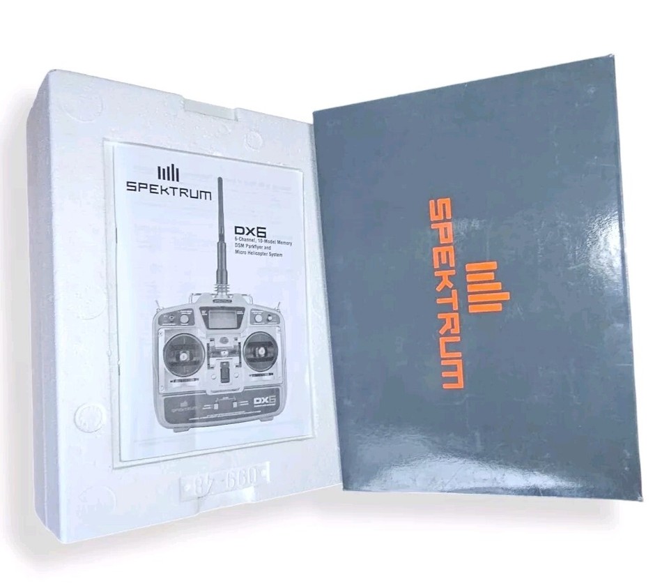 Spektrum SPM2460 DX6 2.4GHz DSM W Charger and Bind Plug | eBay