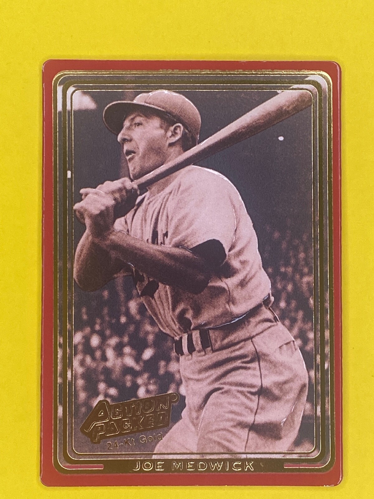 1993 Hi-Pro 24 Kt Gold ACTION PACKED Baseball, Joe Medwick #42G +62 | eBay