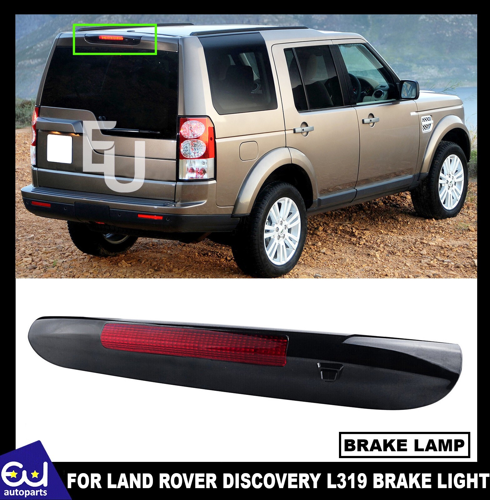 FOR LAND ROVER DISCOVERY 3 4 L319 04-18 REAR LED HIGH LEVEL 3RD BRAKE ...