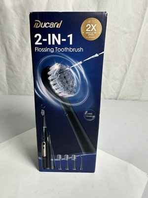 Ducard 2 - in - 1 Flossing Toothbrush | eBay