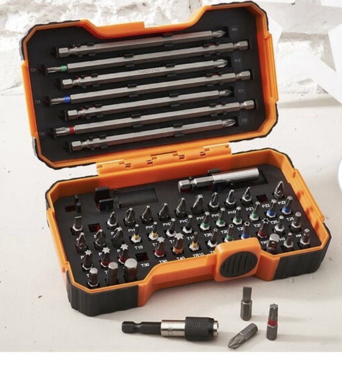 Bahco 59/S54BC 54 Piece Colour Coded Bit Set, NEW and sealed | eBay UK