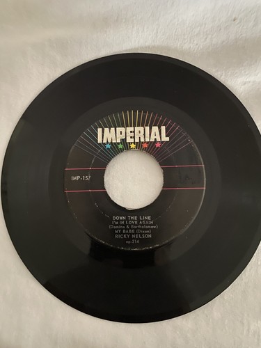 Ricky Nelson Imperial IMP 157 Down The Line Plus 3 Other Hits | eBay