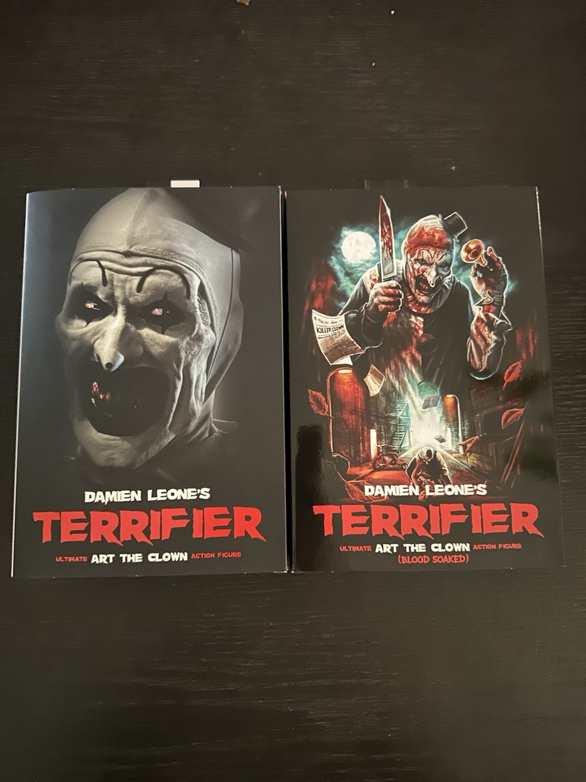 (Set of 2) NECA Terrifier Art the Clown Ultimate Action Figures | eBay