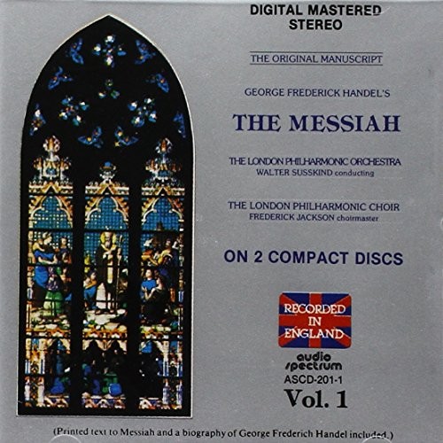 HANDEL LPO - Messiah - 2 CD - Double Classical Digital Sound - Mint ...