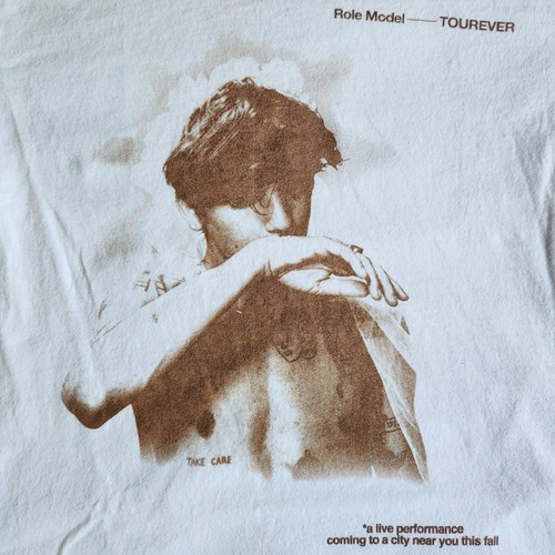 Role Model Tourever 2021 Pop Music Concert Rare White Small Graphic T ...