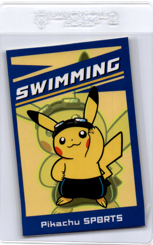 Swimming Pikachu Pokemon Pikachu Database set | eBay