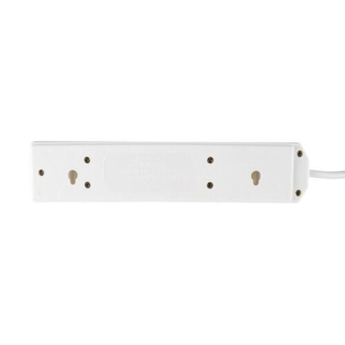 4 WAY 4 GANG EXTENSION LEAD UK MAIN POWER 4 SOCKET 13A ELECTRICITY CORD ...