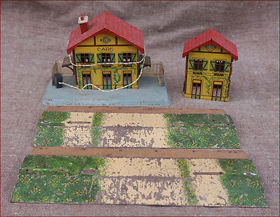 French JEP Railways Train Stations Platforms Annex O Gauge 1940 | eBay UK
