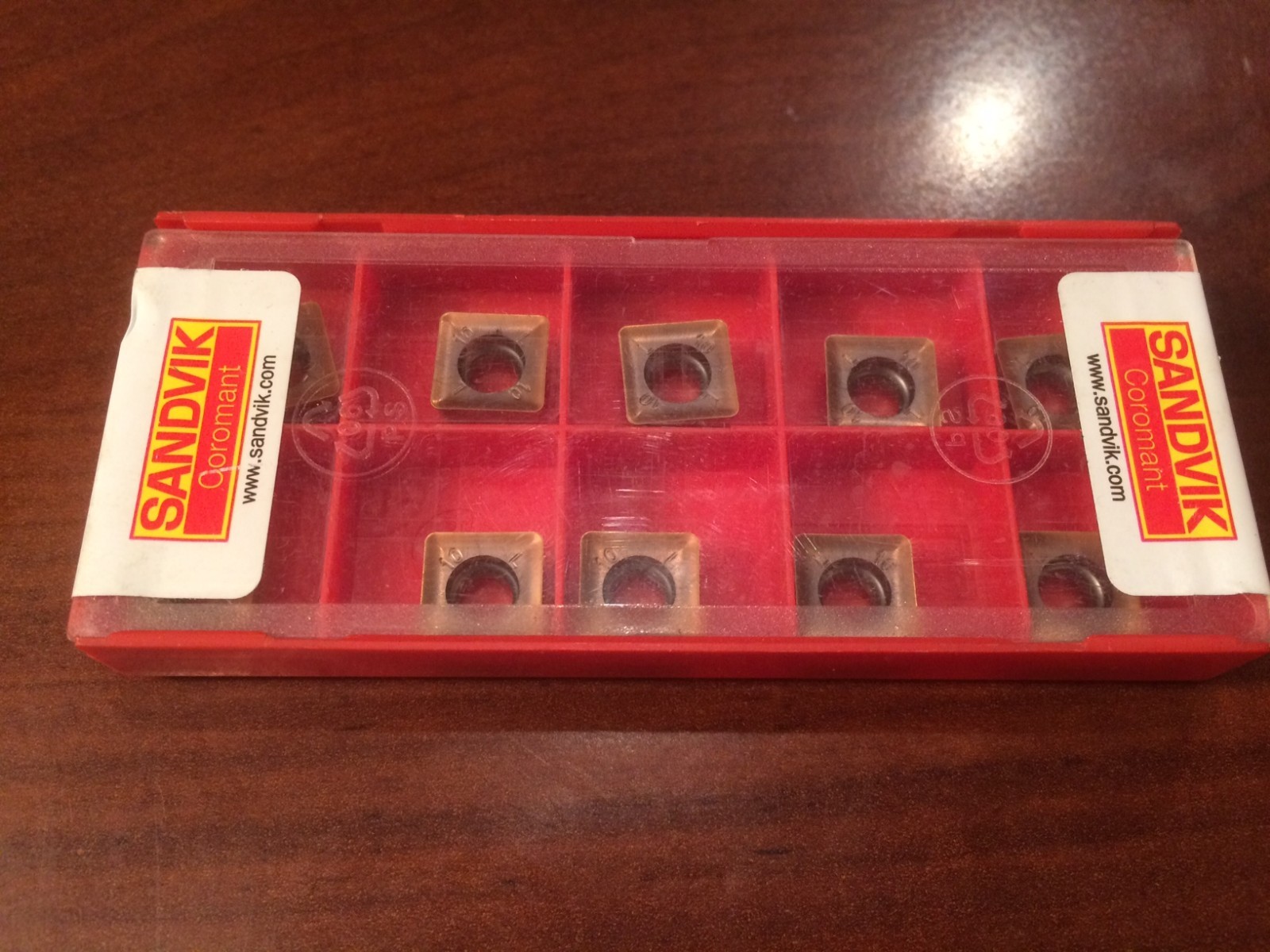 Sandvik #5764719, 690-100510M-P-SL grade 1030 milling insert, 1 box of ...