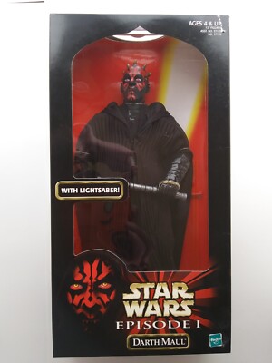 Star Wars 12" DARTH MAUL Doll/Action Figure 1999 Hasbro Episode I ...