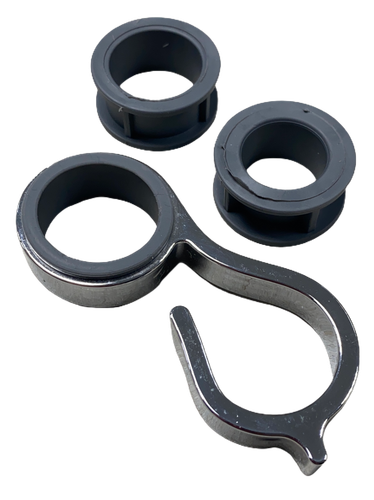 Universal Shower Hose Retainer Clip for Shower Slide Rail Handset 18mm ...