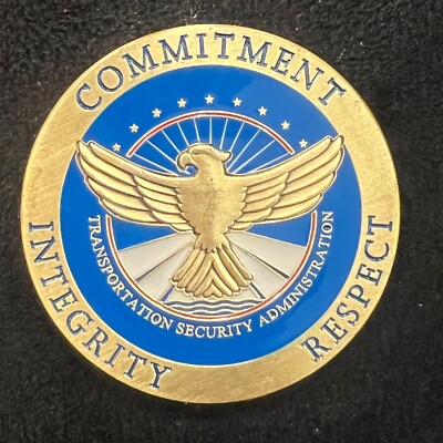 US Department of Home Land Security TSA Challenge Coin | eBay