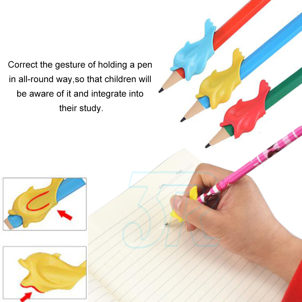 10Pcs Set Children Pencil Holder Pen Writing Aid Grip Posture ...