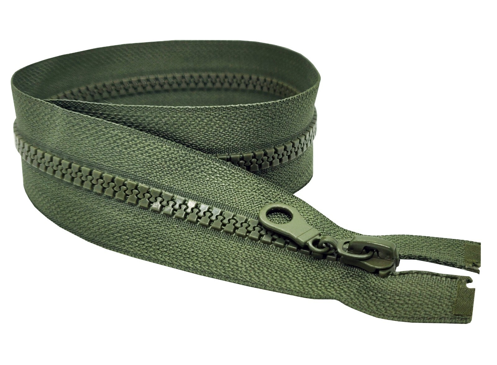 Open End Chunky Zipper Plastic Resin Zip Fastener Size #5 Single ...