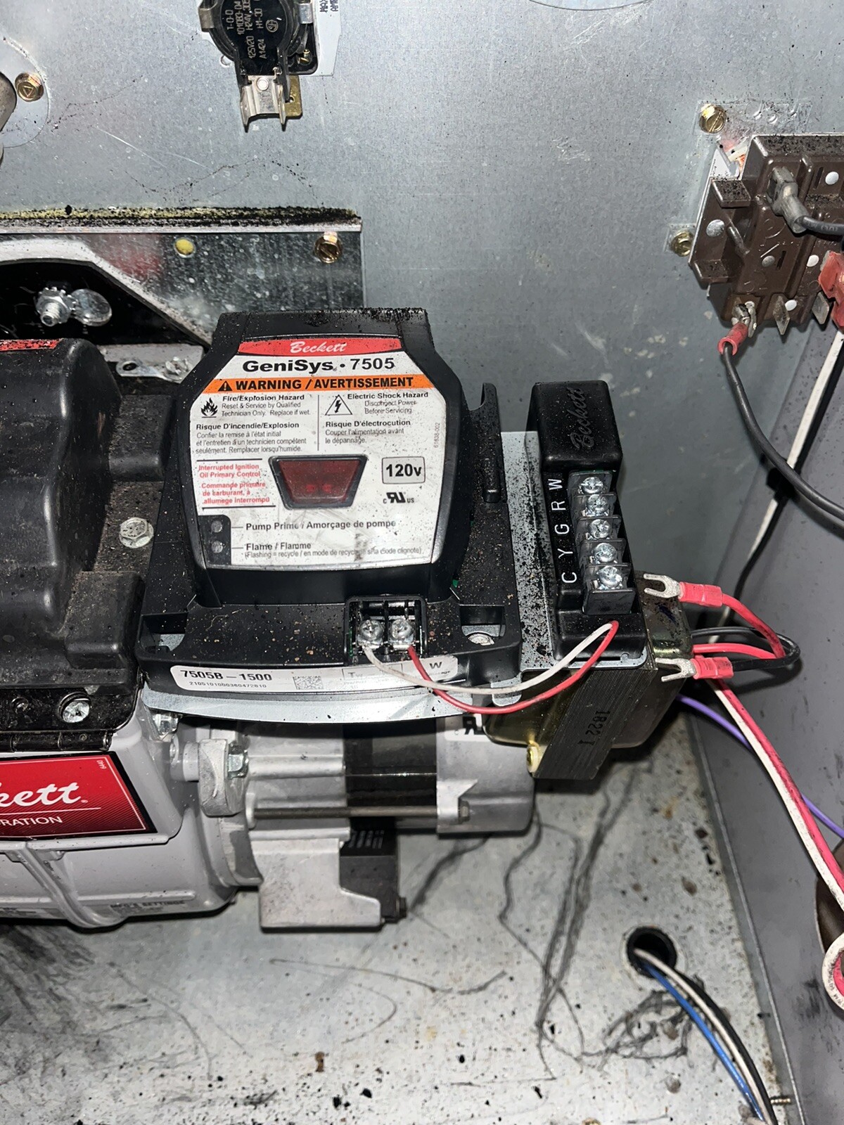 BECKETT AFG OIL BURNER WITH A/C READY KIT | eBay