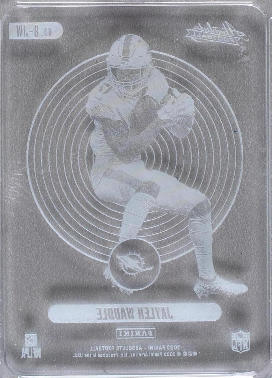 2023 Panini Absolute - Glass Jaylen Waddle #G-JW for sale online | eBay