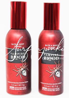 Bath Body Works Vampire Blood Concentrated Room Spray Home 2 Piece ...