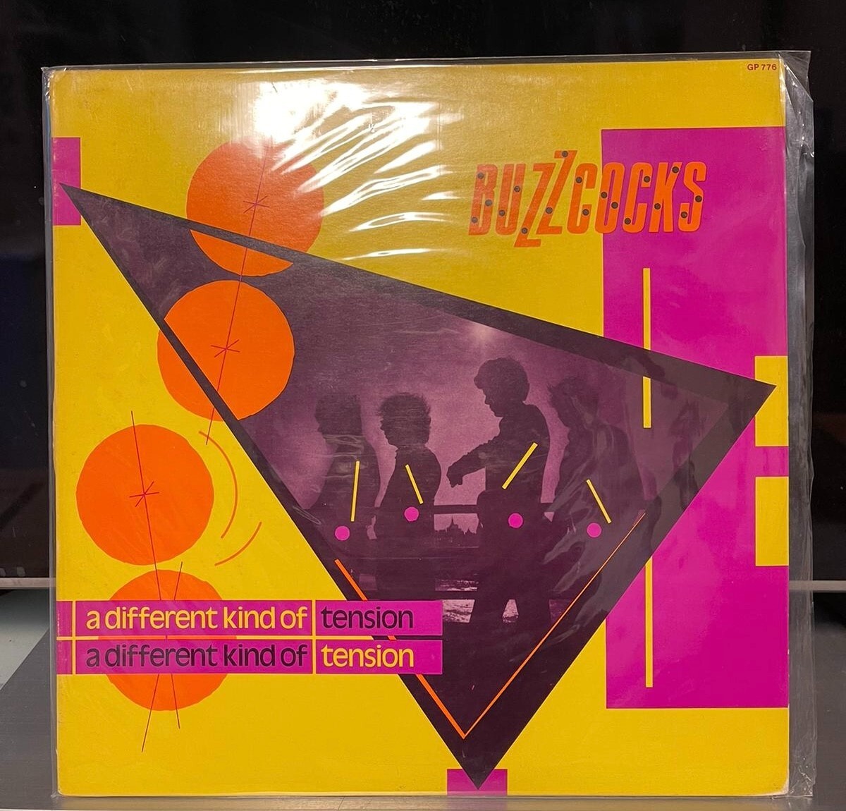 ORIGINAL 1ST 1980 Japan BUZZCOCKS A Different Kind Of Tension LP VINYL ...