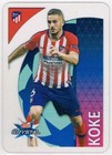 Card Topps Champions League Crystal 2018 2019 N.9 Koke Atletico Madrid ...
