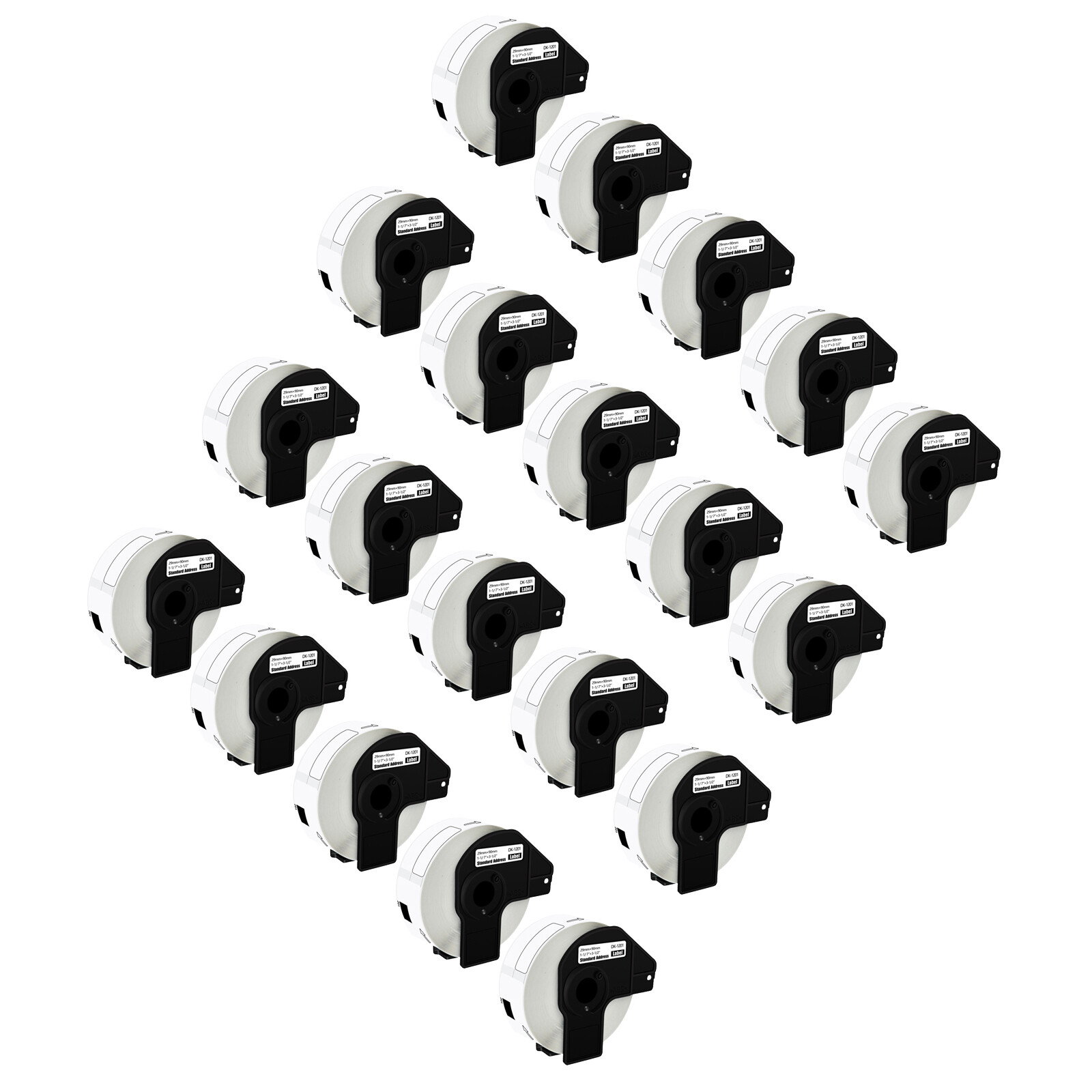 Compatible for Brother QL-1100 DK1201 DK11201 Address 400 Labels 1-1/7 ...