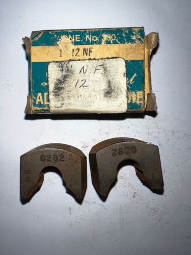 TRW ADJUSTABLE THREAD DIE 1"-12 NF THREAD SIZE 7/8" WIDTH 2 PIECE | eBay