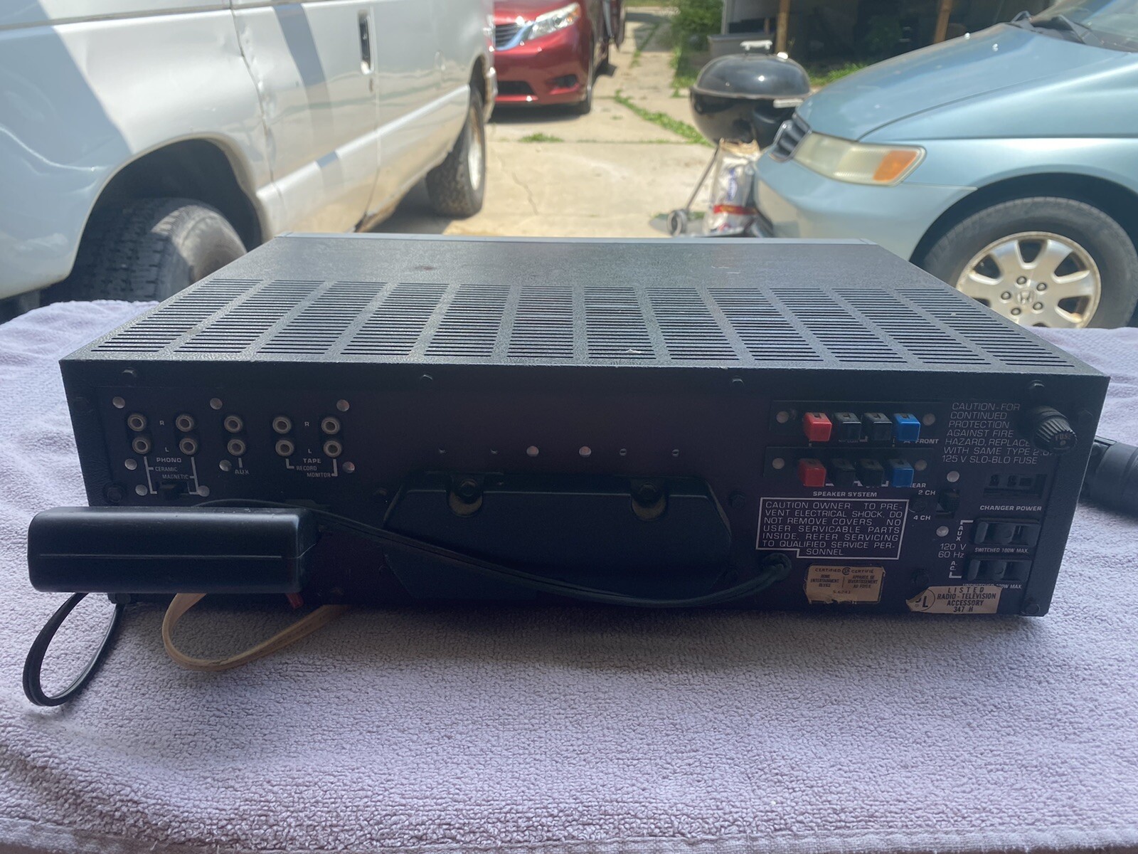 VINTAGE MAGNAVOX 750 PLUS STEREO RECEIVER | eBay