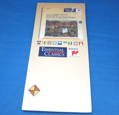 Sibelius Finlandia Valse Swan Karelia Ormandy Sony Classical Longbox CD ...