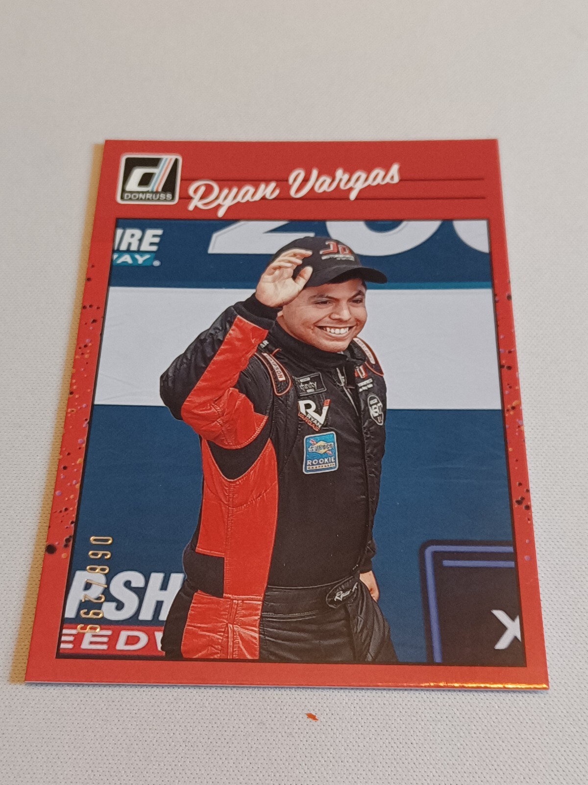 2023 Donruss Racing Ryan Vargas Retro Red 068/299 | eBay