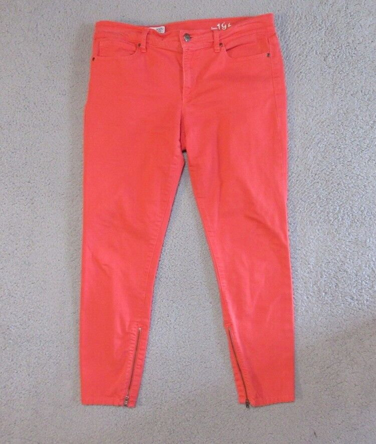 Gap Legging Jean 30/10 Womens 1969 Ankle Zippers Mea… - Gem