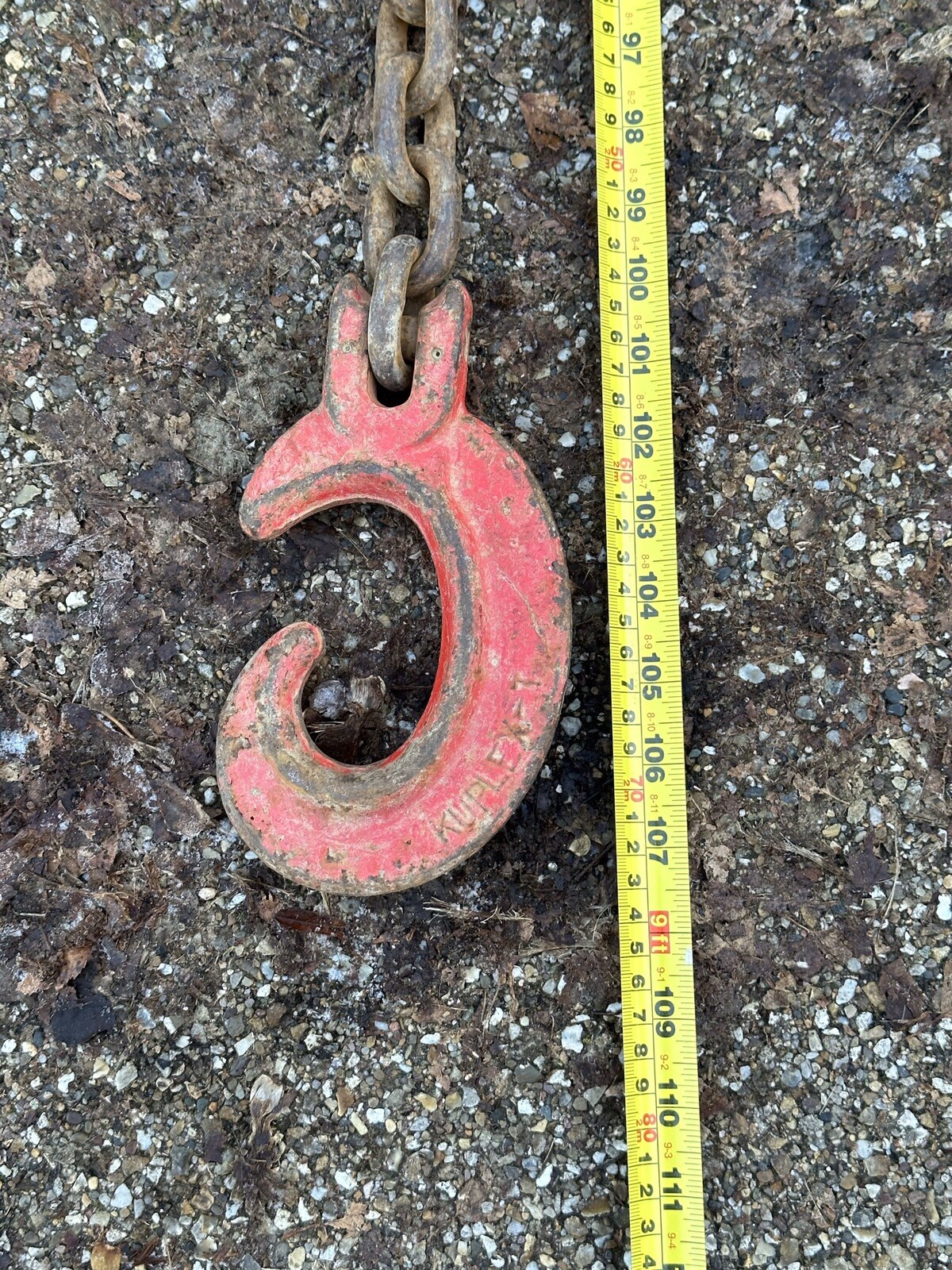 Excavator,.lifting chain 3 metre container chains Hoist Sling Crane ...