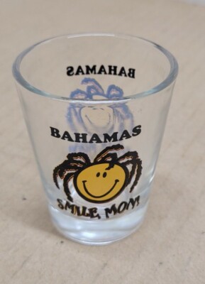 Bahamas Smile Mon Shot Glass | eBay